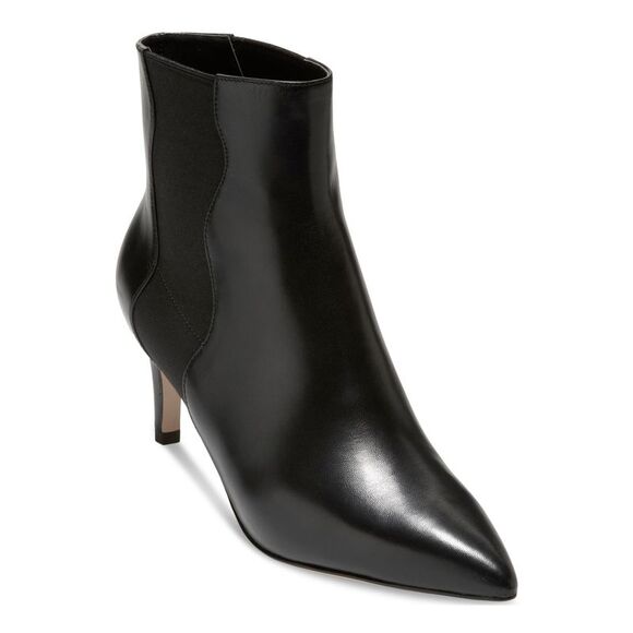Cole Haan | Shoes | Cole Haan Womens Black Curved Vandam Pointed Toe ...